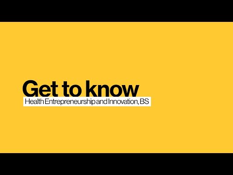Get to know the Health Entrepreneurship and Innovation degree at ASU