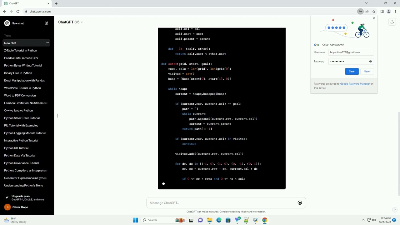 a star algorithm python github