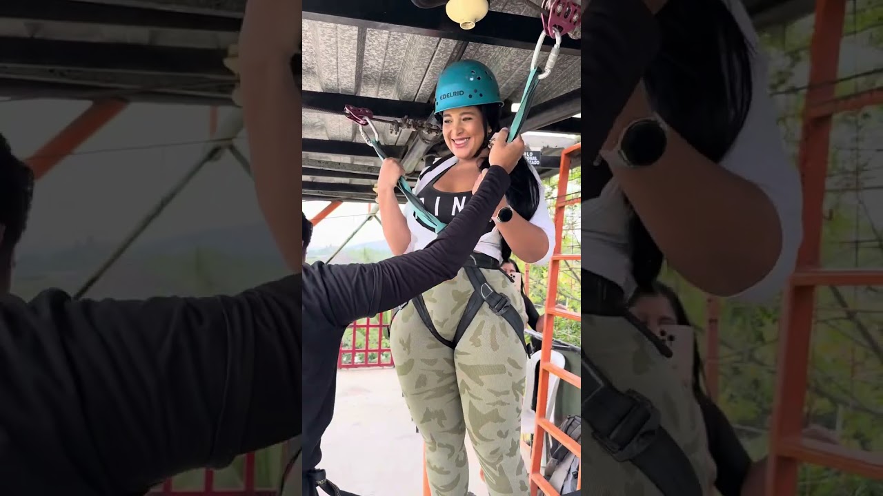 A day on the zip line #viral #extremesports