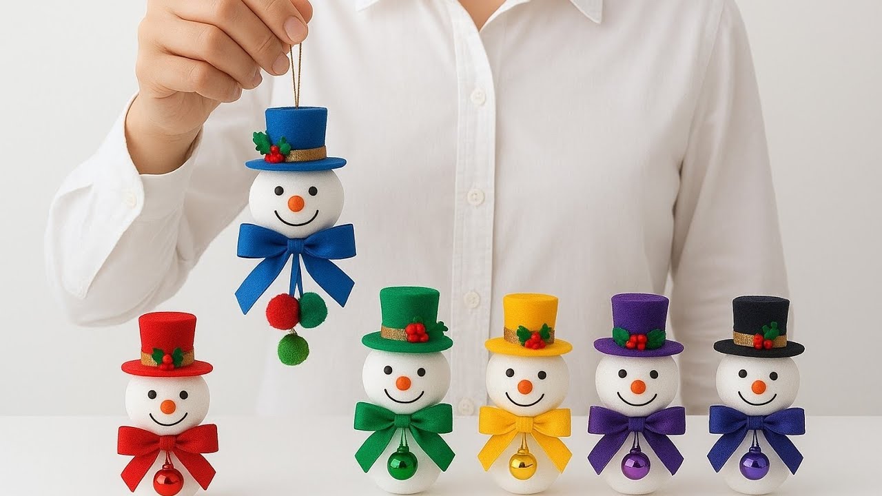 My Handmade Snowmen Went Viral — 50 Pieces SOLD!