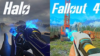 Pulse Carbine- Halo vs Fallout 4 at Fallout 4 Nexus - Mods and community