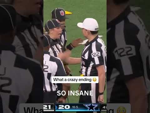 Detroit Lions against the refs #nfl #dallascowboys #detroitlions #mnf #crazy
