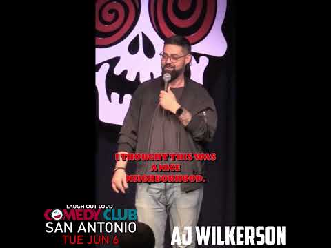 AJ Wilkerson Wed Jun 6 at the Laugh Out Loud Comedy Club