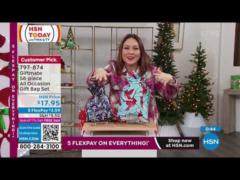 Giftmate 58piece All Occasion Gift Bag Set