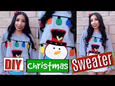 Diy Ugly Christmas Sweater Ideas