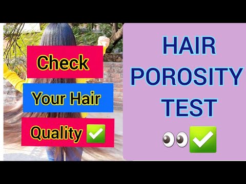 🤔WHATS YOUR HAIR POROSITY TEST 👀#beautysecrets #shorts #haircare #longhair #trending #viral