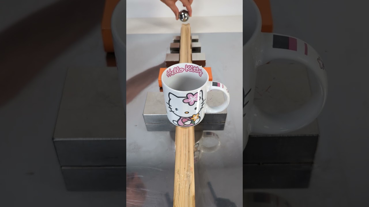 Magnetic Accelerator VS Hello Kitty