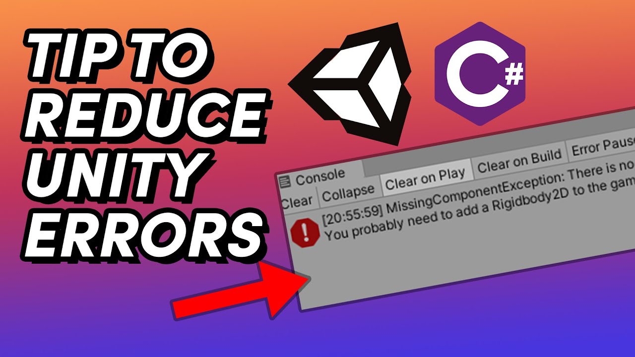 Tip For Less Unity Errors and Better Code