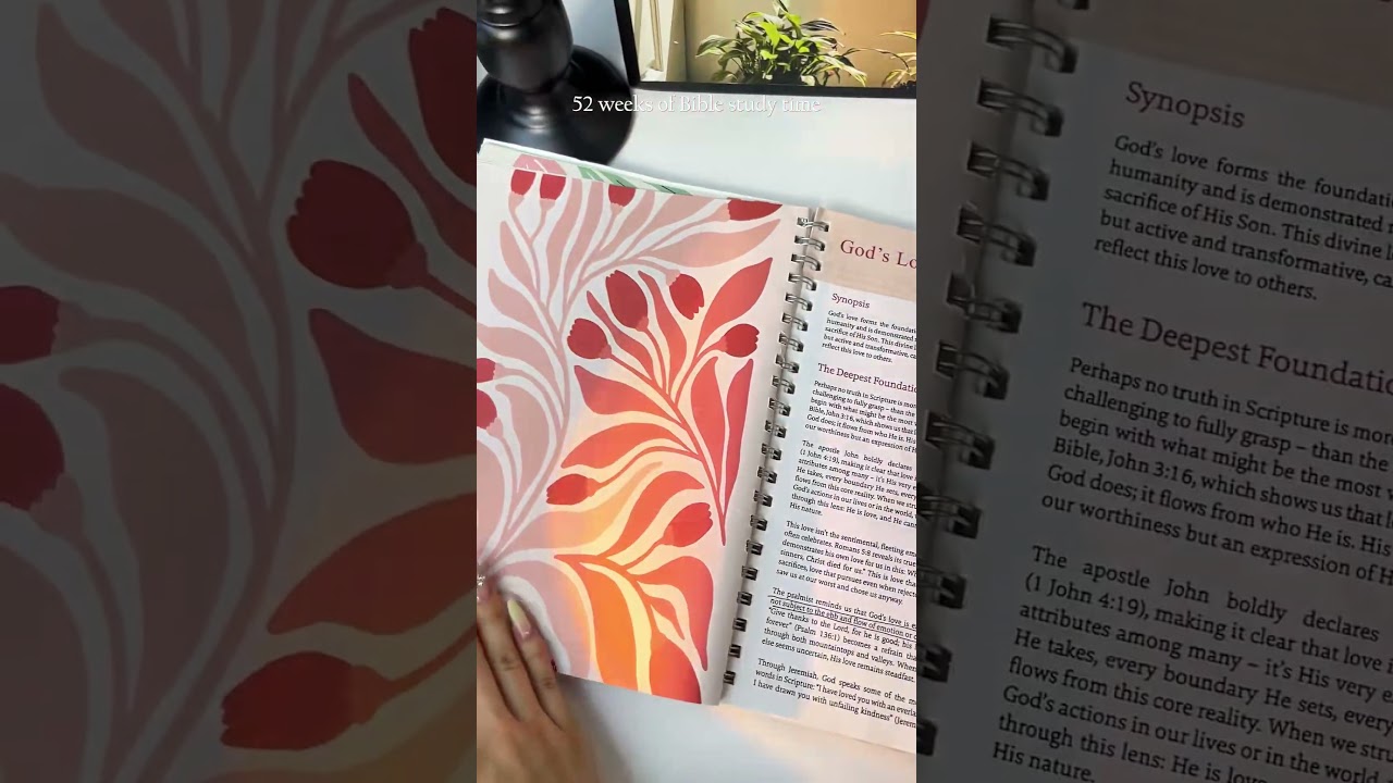 Love how this 52-week Bible study pulls from different books! Stay on track & grow in fait