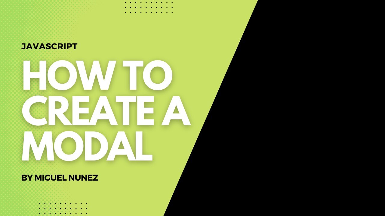 How to Create a Pop-Up Modal with Cool Animation ( Automatic Version ) - HTML, CSS & JavaScript