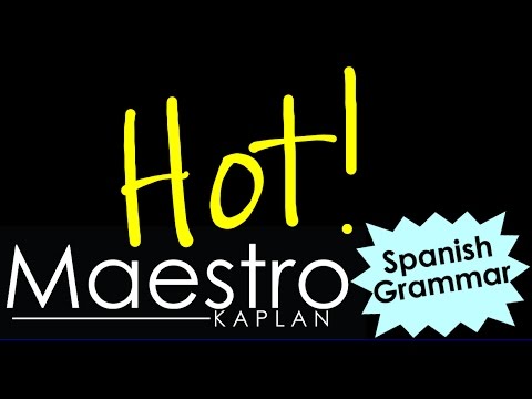 How to say SHAKIRA is HOT in Spanish. ¡HOT! ¡HOT! ¡HOT!