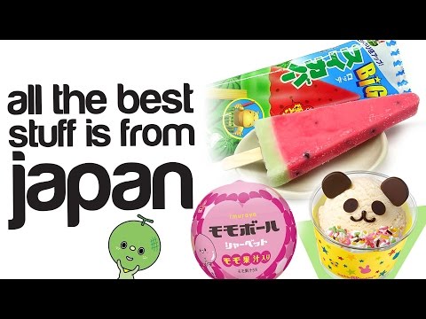 10 JAPANESE ICE CREAMS - All the Best Stuff is from Japan