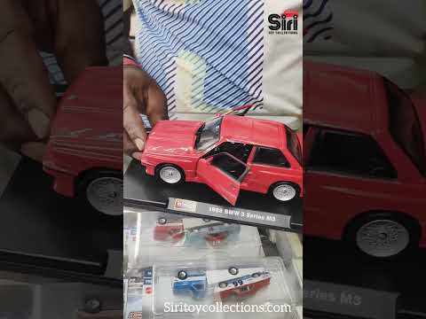 Unboxing Bburago 1988 BMW 3 Series 1/24 Die Cast Metal Miniature Scale Model car.Tq Anil sir for 🛍️