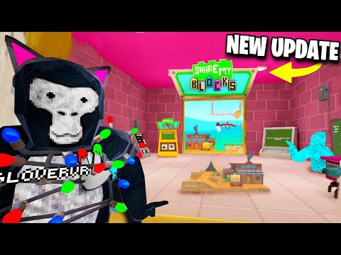 Gorilla Tags NEW Share My Blocks Update (New Blocks)