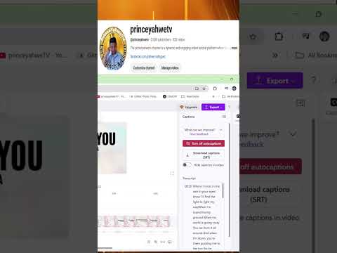 How to Transcribe Video to Text in Minutes | Easy & Free! #clipchamp #TranscriptionTutorial #AutoCa