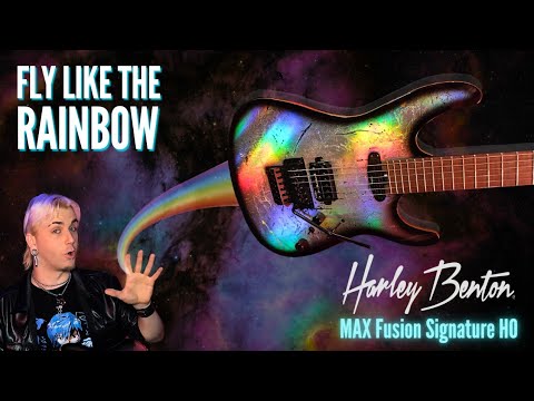HOLO MAGIC - Harley Benton MAX Fusion Signature Holo REVIEW + SOUND SAMPLES