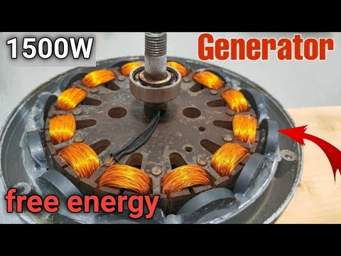 Free energy generator with ceiling fan | free energy | free energy generator | free energy project