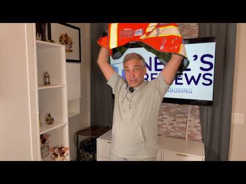Orange Logo Safety Vest Review & Unboxing 4K