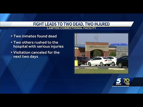 2 dead after altercation at Lawton Correctional Facility