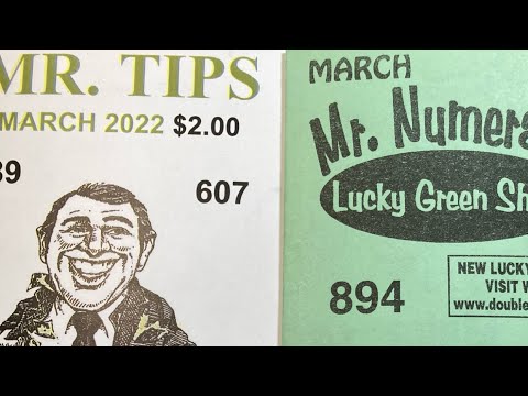 MR. TIPS Pick 3 | Pick 4| MR. NUMERAL’S Lucky Green Sheet March 2022