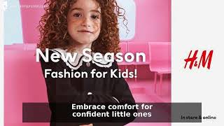 Dress Up Your Little Ones In Style Only At H&M! Video