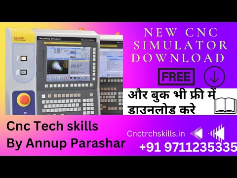 New cnc simulator free download, Install ,job setting, tool setting ,program input, crack simulator