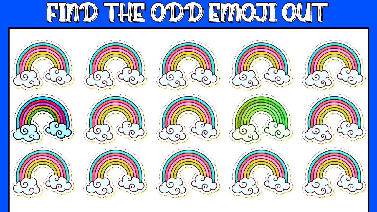 HOW GOOD ARE YOUR EYES #29 | Find The Odd Emoji Out | Emoji Puzzle Quiz