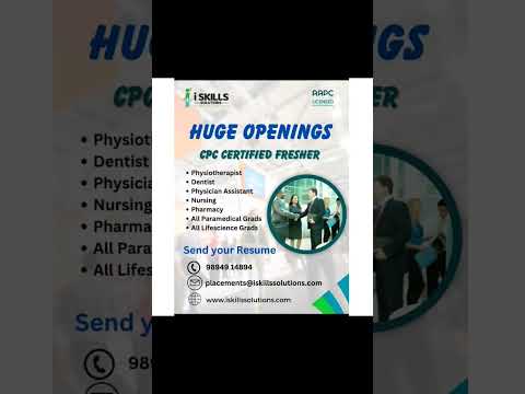 Cpc Certified Fresher job