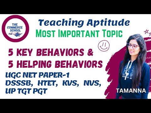 5 Key Behaviors and 5 Helping Behaviors