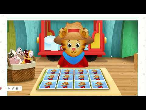 Daniel Tiger's Neighborhood Barnyard Match Memory Cards / Online Free Games / IF Edutainment