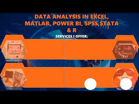Data Analysis in Excel, MATLAB, POWER BI, SPSS, STATA & R