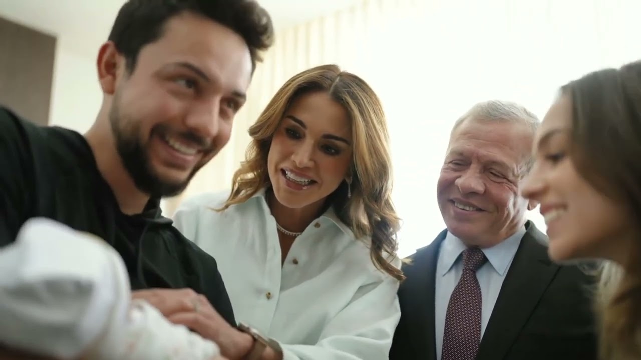 PRIMEIRA NETA DOS REIS HAXEMITAS: NASCE PRINCESA IMAN, FILHA DO PRÍNCIPE HUSSEIN E RAJWA