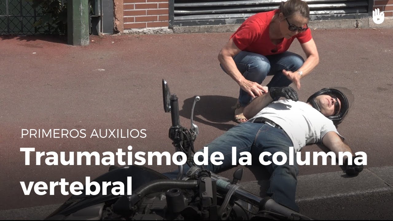 Primeros auxilios : Traumatismo craneal y de la columna vertebral ...