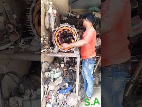 50 HP Motor#winding#viral#motor