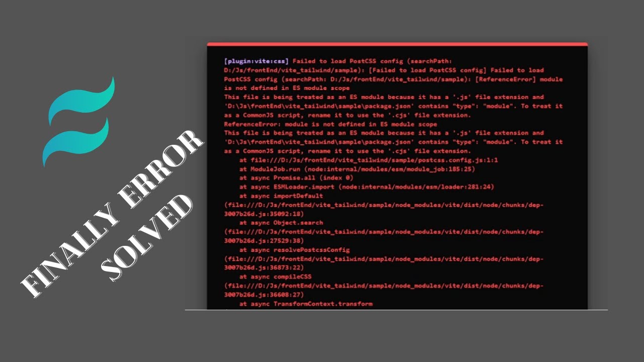 Tailiwindcss setup by postcss without any error in Reactjs project with VITE.