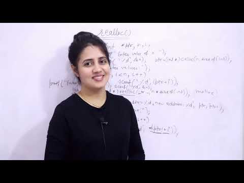 Learn C 135 Dynamic Memory Allocation using realloc | C Language Tutorials - Mind Luster