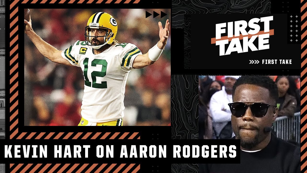 Kevin Hart On Aaron Rodgers: Hes A Bonafide Stud | First Take - Standup ...