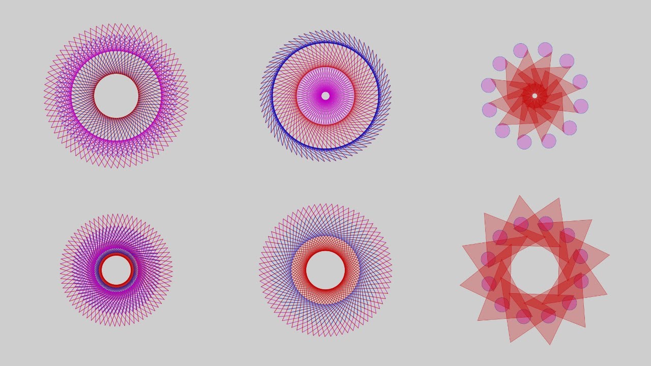 Back To Basics - Simple Shapes Rotated Often