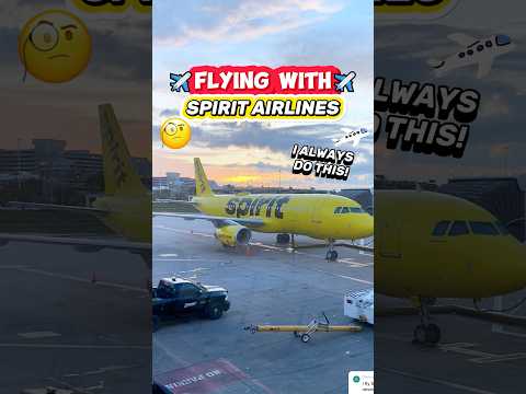 I Do THIS Every Time I Fly Spirit! 😮✈️ (Flying Tips & Packing)