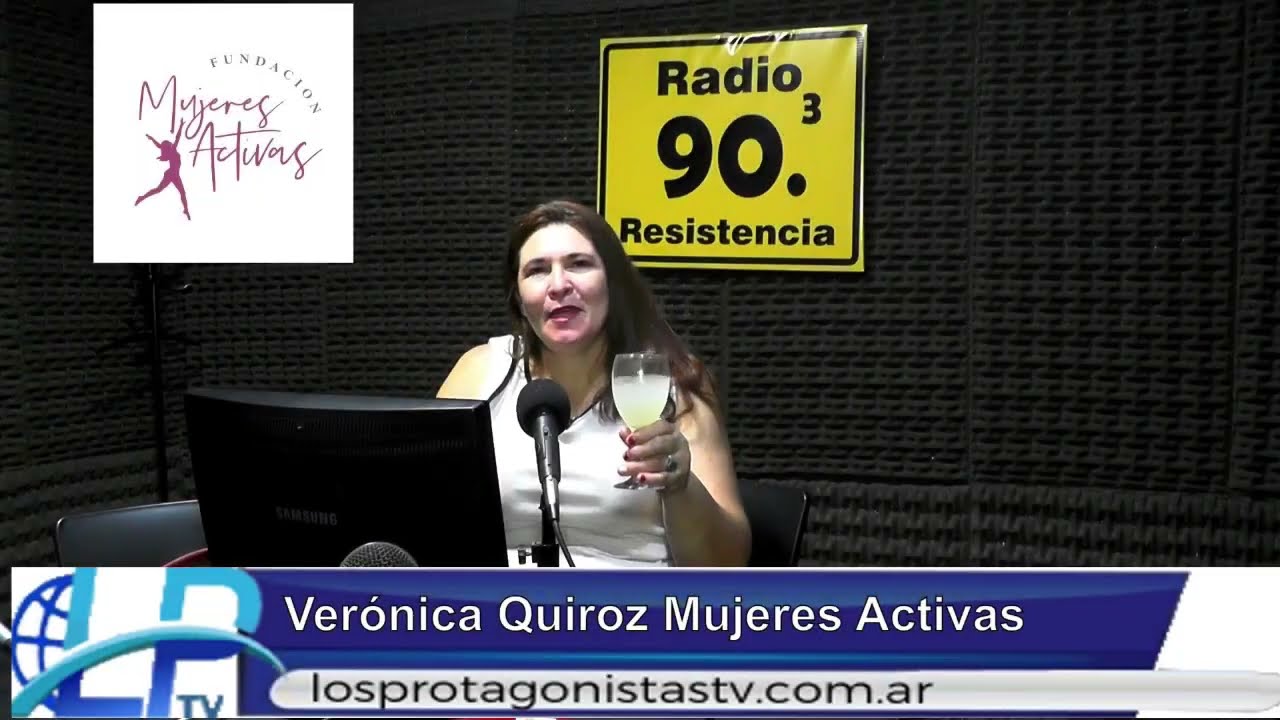 VERONICA QUIROZ MUJERES ACTIVAS saludo de fin de año – Los Protagonistas TV