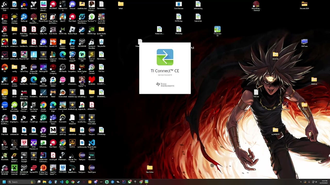 Adding notes to TI 84 Plus CE Calculator