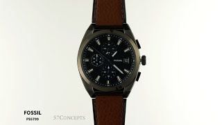 Fossil FS5799 - Everett Chronograph Watch • Watchard.com