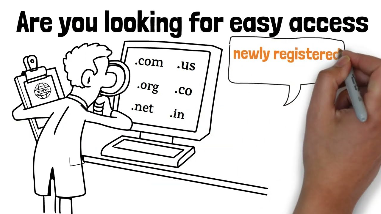 Buy whois domain database, newly registered domain database with whois information