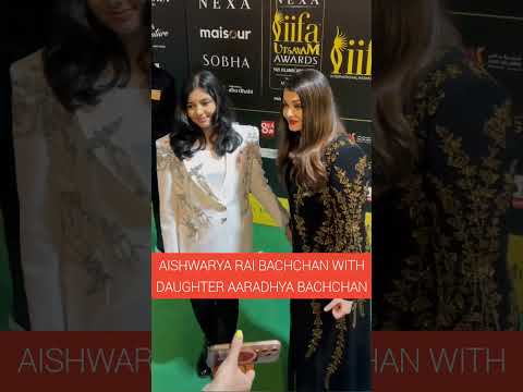 Aishwarya Rai Bachchan with Daughter Aaradhya Bachchan #bollywood #ashwaryarai #aradhya