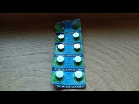 AG13 LR44 SR44 1.55V Button Cell Batteries