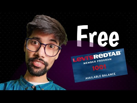 1001 Free Levis Loyalty Points || Free Shopping From Levi's Using Levis Redtab Loyalty Points