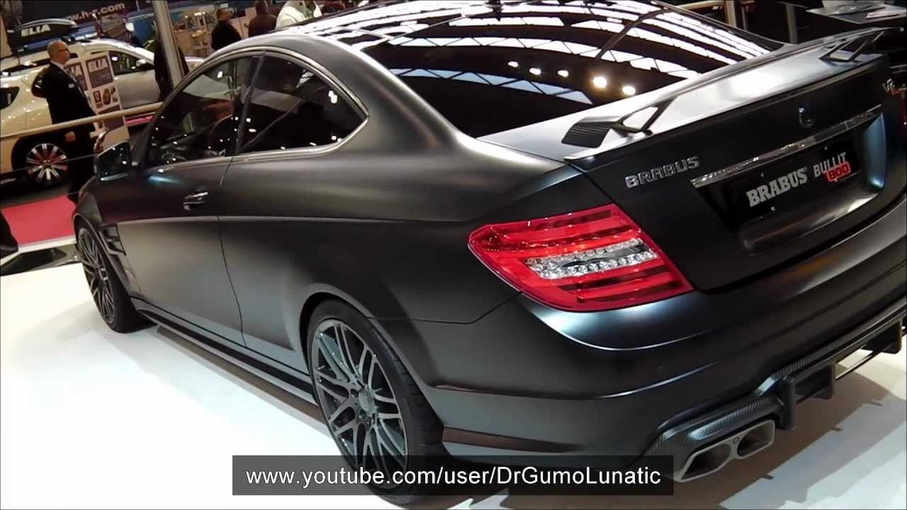 Essen 2012: Brabus Mercedes C-Coupe 800 Bullit - autoevolution
