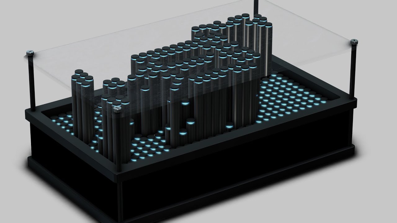 Pin Art Logo Animation