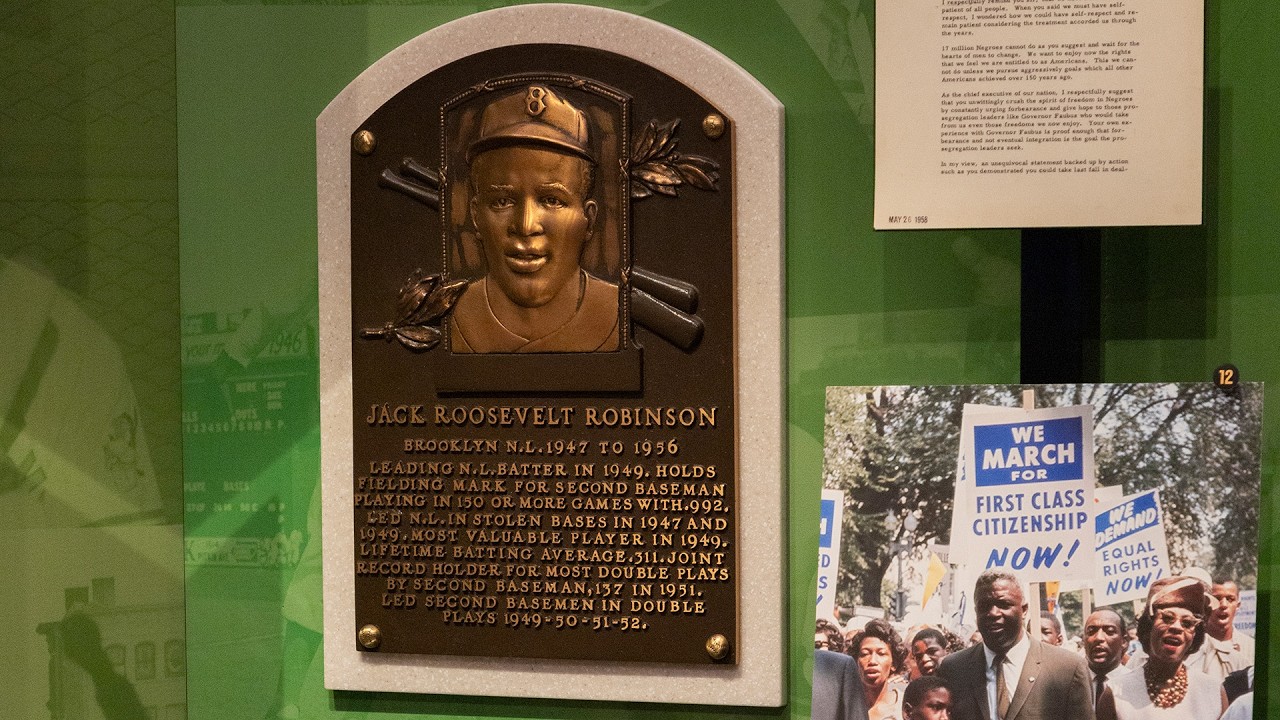Why Jackie Robinson has two Hall of Fame plaques