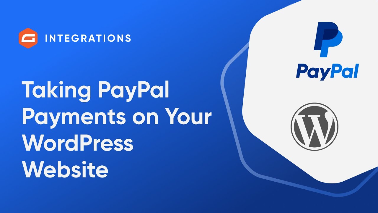Taking PayPal Payments on Your WordPress Site - Gravity Forms Tutorial